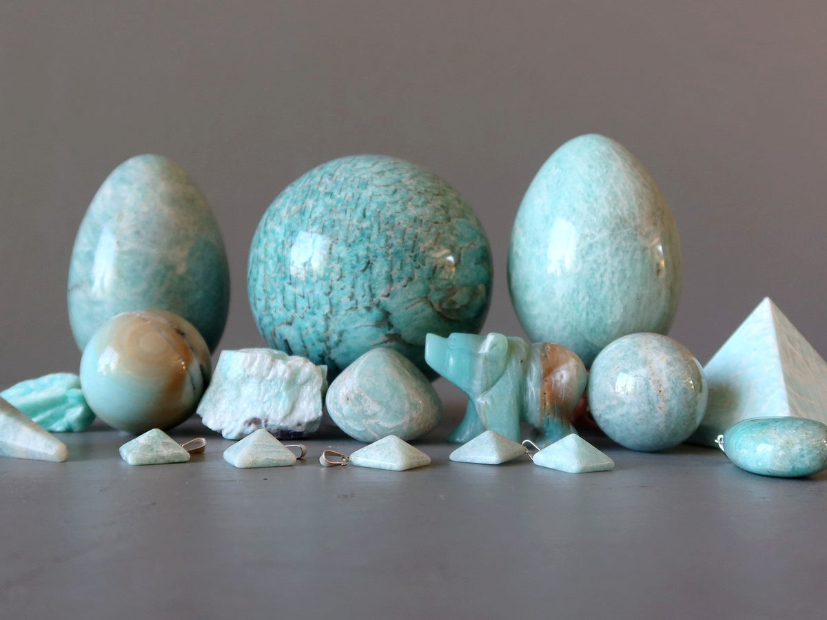 Shop 8 Amazonite Stones that Amaze your Soul | Satin Crystals