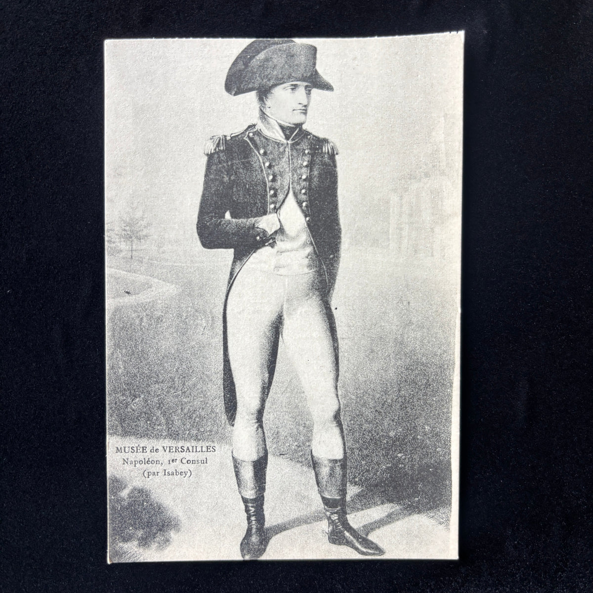 Antique Postcard 1900s Napoleon 1st Consul Musee Versailles French Mil ...