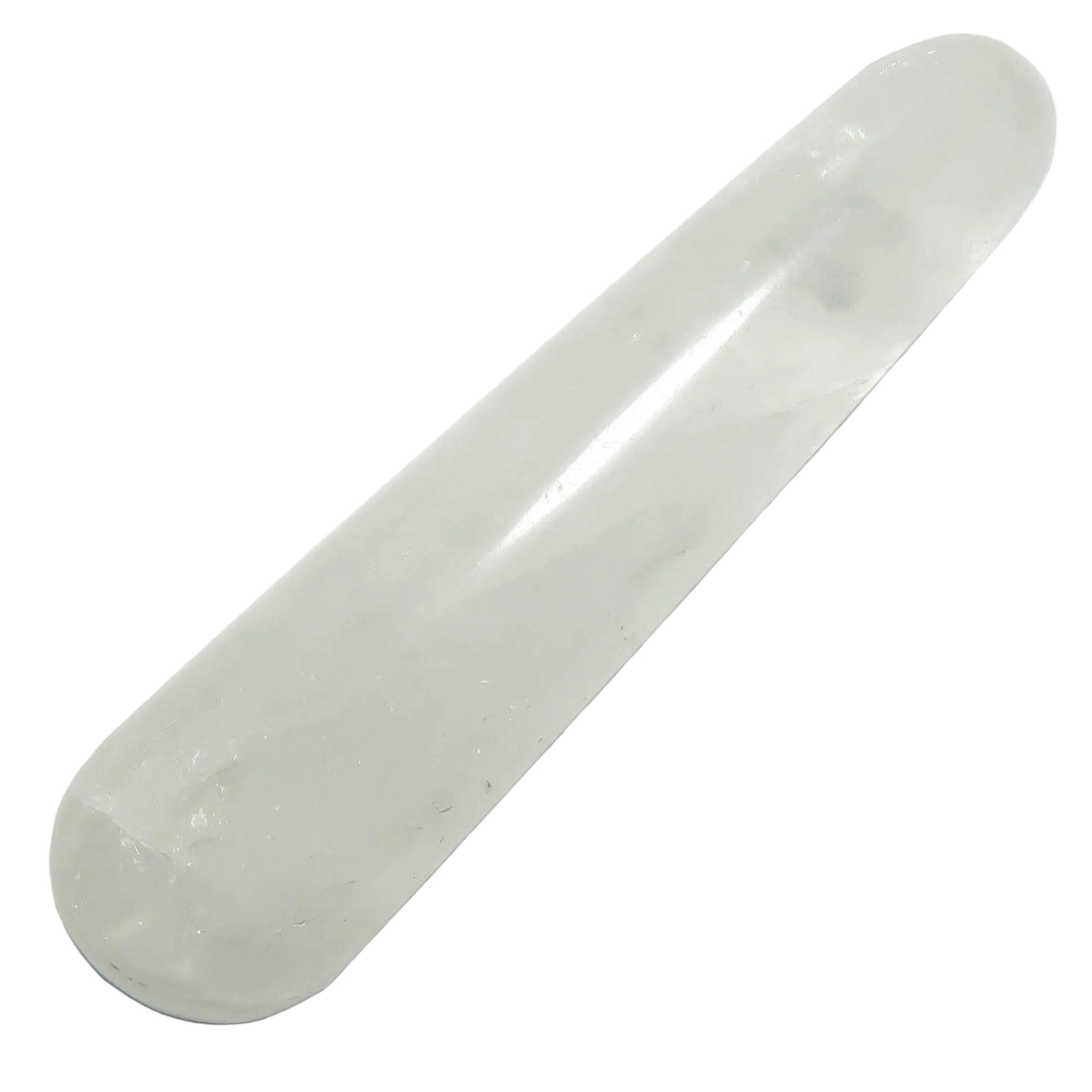 Clear Quartz Massage Wand My Wellness Ritual Stone — Satin Crystals